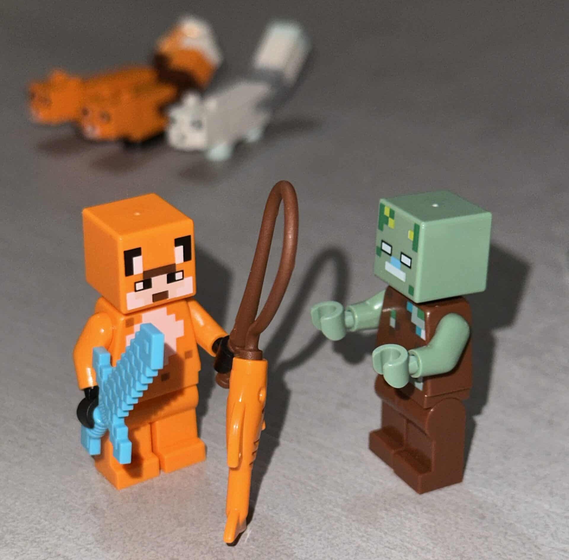 🦊🌲 Descubre el Set LEGO Minecraft El Refugio-Zorro 21178: Tu Mundo ...